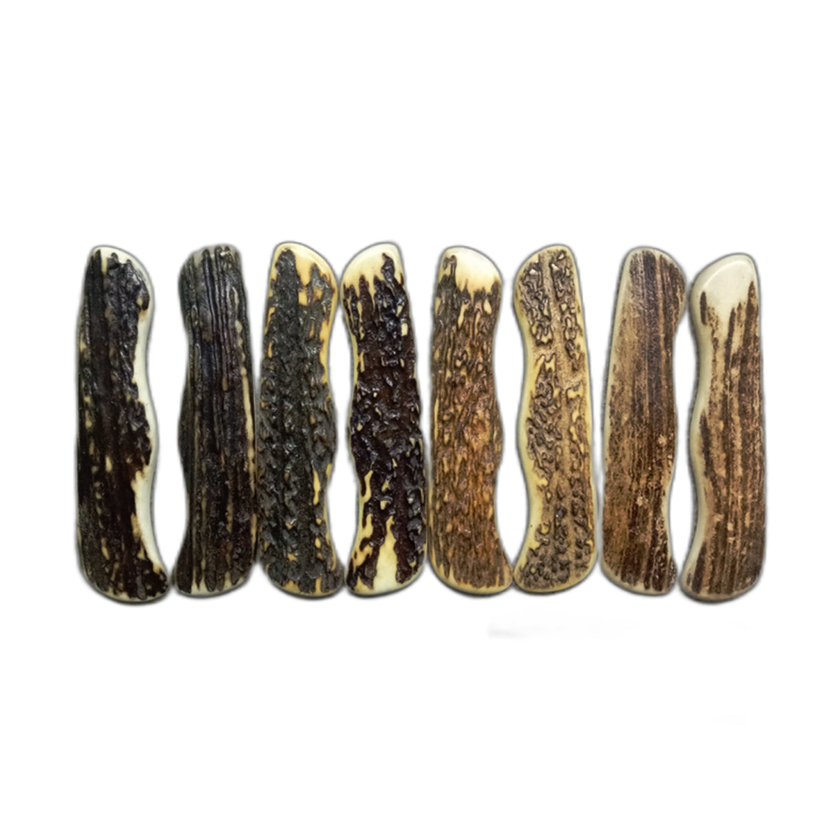 111mm Sika Deer Red Deer Antler Scales Multi-Tool Knife SAK Handles ...